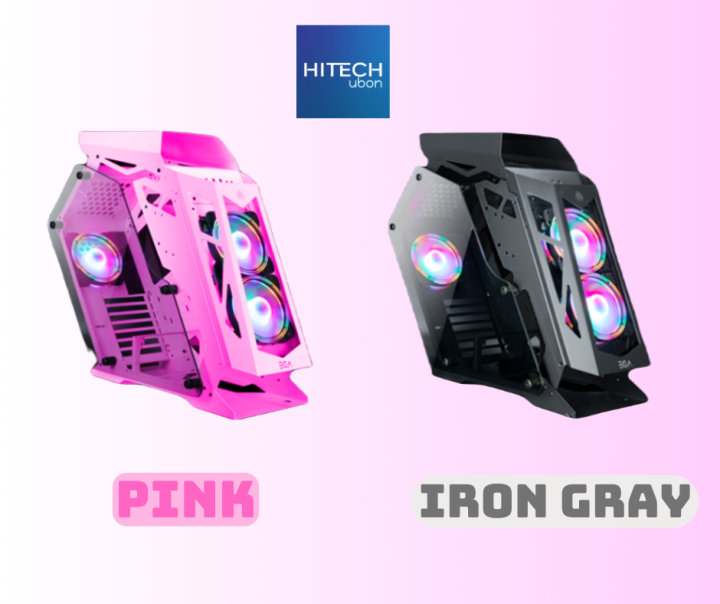 [ประกัน 1ปี] EGA TYPE C4 (Size M) RGB DUAL LIGHT Mid Tower Gaming Case ...