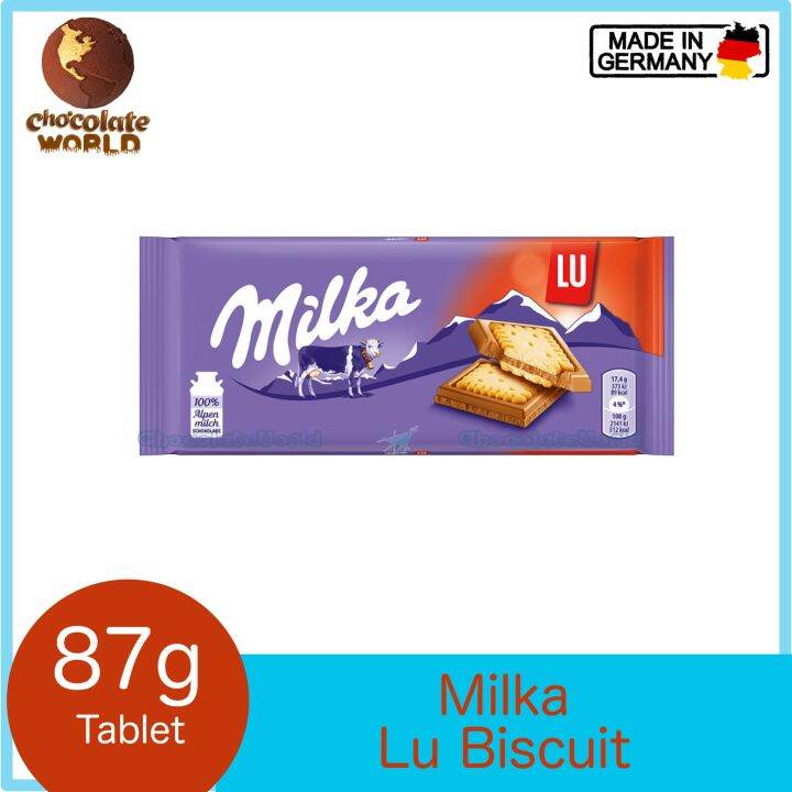 Milka Lu Chocolate Bar 87g | Lazada