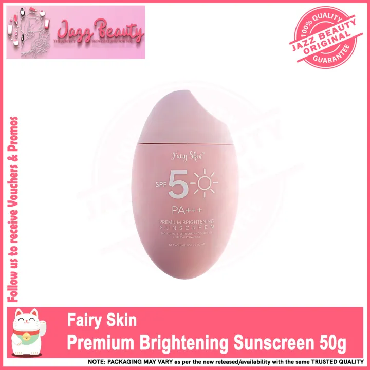 Fairy Premium Brightening Sunscreen SPF 50 50g | Lazada PH