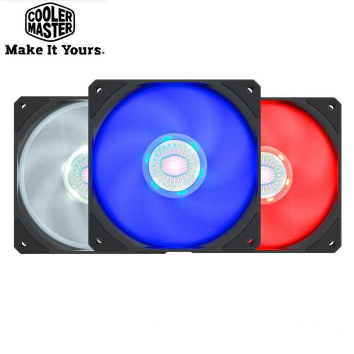 สินค้าขายดี!!! โปร Cooler Master SickleFlow 120 New Frame Blue / Red ...