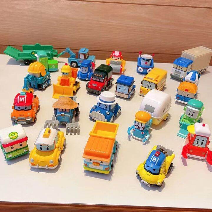 Korea Robocar Poli alloy police car model toy car collection | Lazada PH