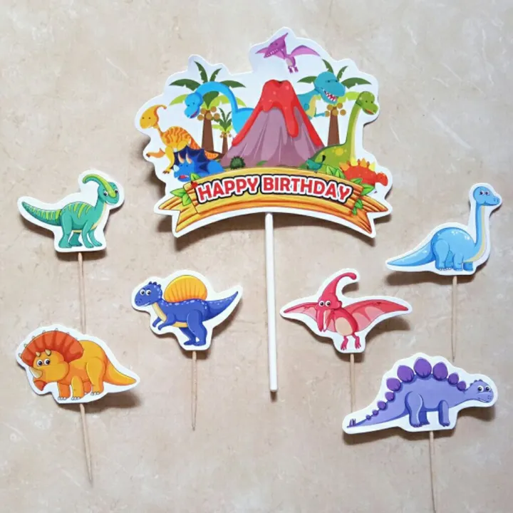 topper toper hiasan kue cake nasi tumpeng ulang tahun happy birthday ...