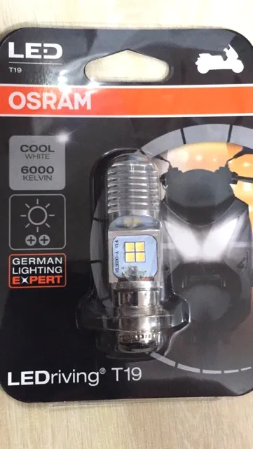 【Ready Stock】 Osram T19 LED Headlight Bulb | Lazada PH