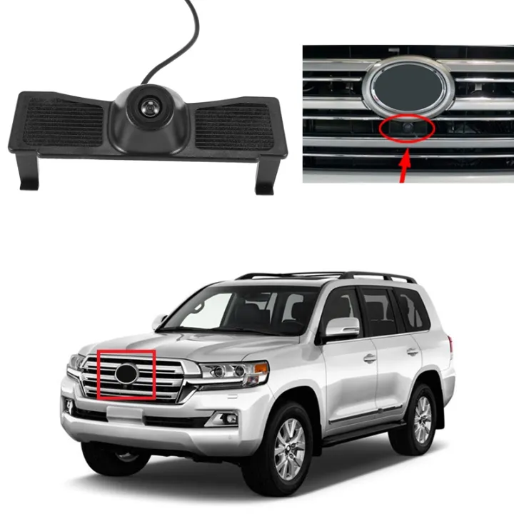 AHD CCD Car Front View Camera for Toyota LAND CRUISER 2016-2018 Parking ...