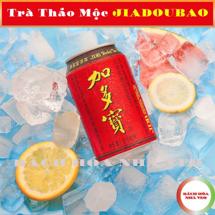 [Lẻ] Trà Thảo Mộc Jia Dou Bao, Nước Sâm Thảo Mộc Thanh Nhiệt, Trà Lon ...