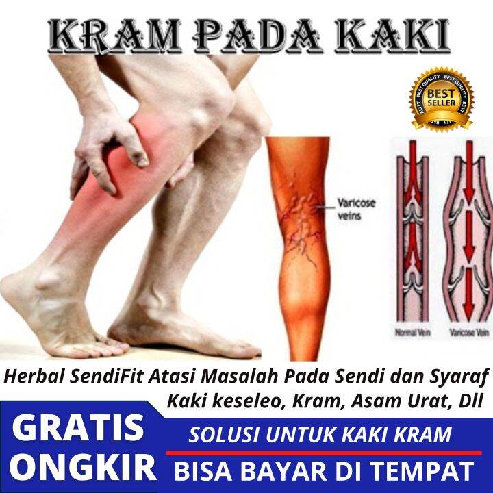 Obat Kaki Kram Keram Otot Nyeri Betis Paha Urat Sarap Kejepit Bitis Terasa Mengeras Sakit Tulang ...