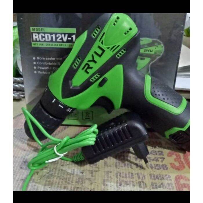 Ryu RCD12V-1 Bor baterai 12V cordless drill 12 Volt batere RCD 12V-1 ...