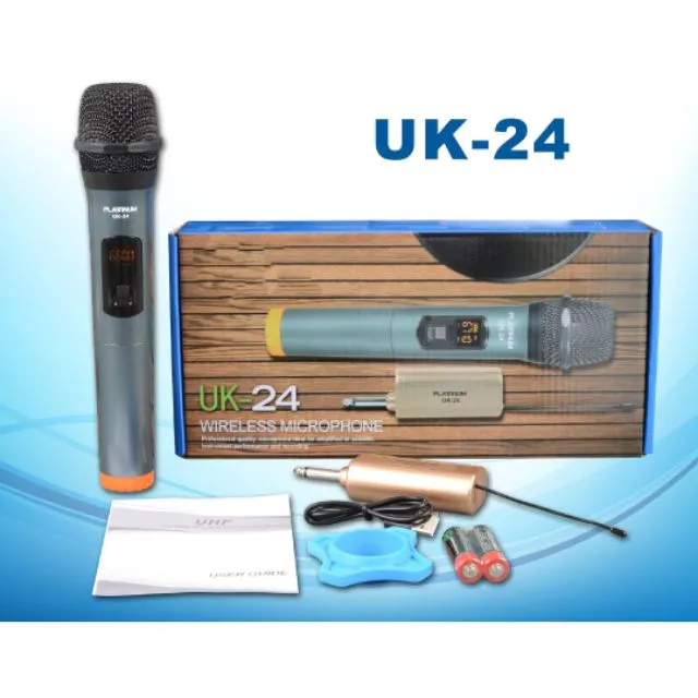 PLATINUM UK - 24 UNIVERSAL WIRELESS MICROPHONE UHF | Lazada PH