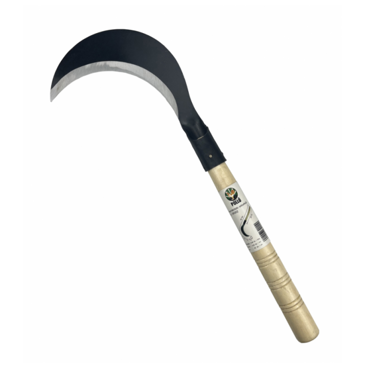 Pollo เคียวกำจัดวัชพืชพร้อมด้ามไม้ รุ่นSK002 ขนาด50ซม. อุปกรณ์เกษตรและงานสวน เครื่องมือการเกษตร ...