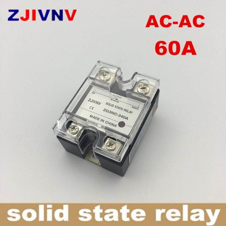 Newprodectscoming AC AC single phase solid state relay 60A AC relay SSR ...