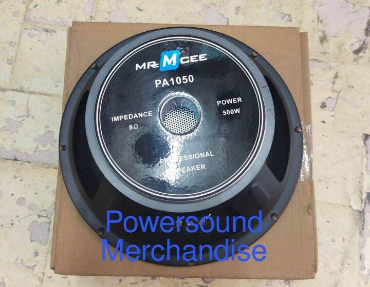 MRMCEE PA1050 Professional Loudspeaker 10" 500watts | Lazada PH
