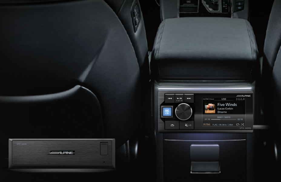 ALPINE UTX-M08S [ADD-IN DSP AUDIO PLAYER] เครื่องเล่นเสียงเพลง DSP ...
