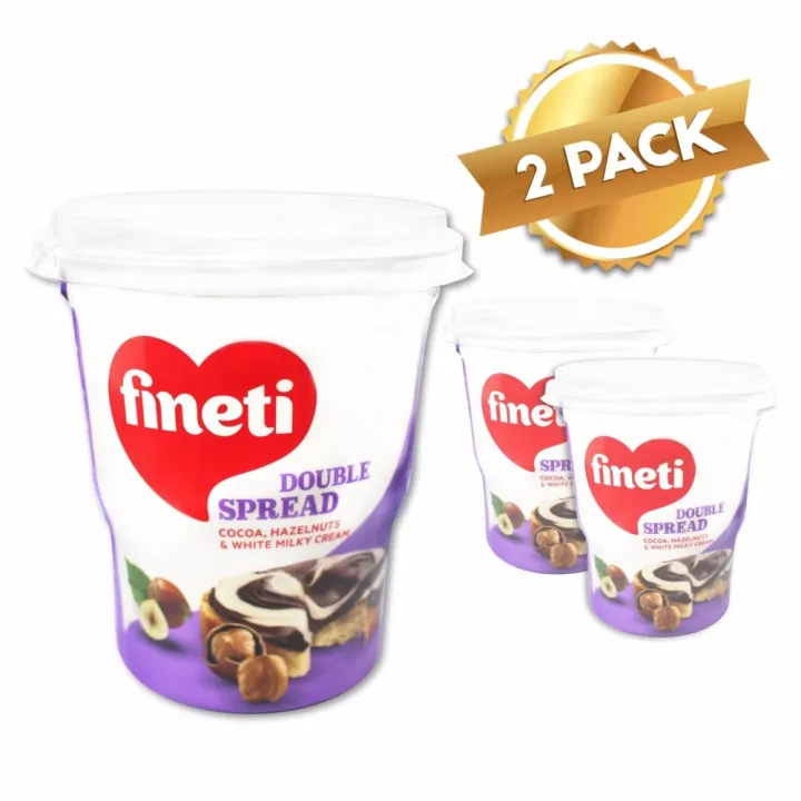 Fineti Hazelnut Double Spread 400g (Pack of 2) | Lazada PH