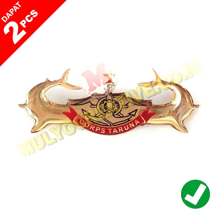 Pin Logo Corps Taruna Sekolah Pelayaran Maritim - Lencana Corps Taruna ...