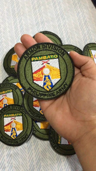 ARMOR DIVISION PATCH ( Phil. Army ) | Lazada PH
