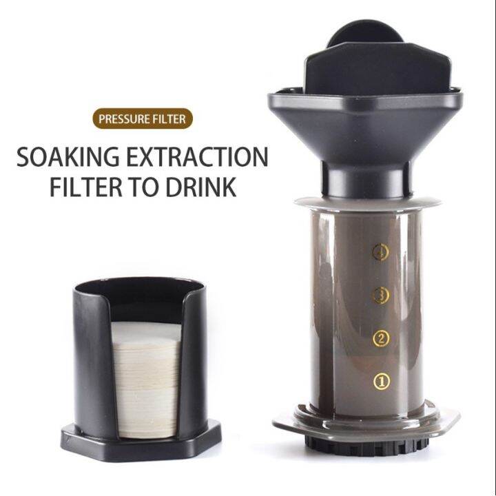 MNKG เครื่องชงกาแฟ พร้อมกระดาษกรอง แบบพกพาเครื่องชงกาแฟ | Lazada.co.th