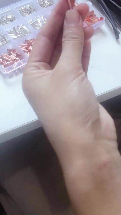 GT ทองแดงเชื่อมต่อท่อลวดร่วมท่อทองแดงขนาดเล็กขั้วสายเคเบิล Lug Bootlace ...