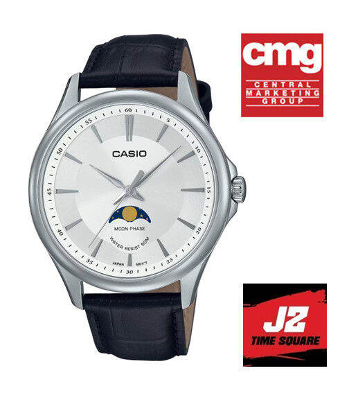Casio ของแท้ 100% นาฬิกาผู้ชายทางการ MTP-M100L-7A สายหนังประกัน CMG ...