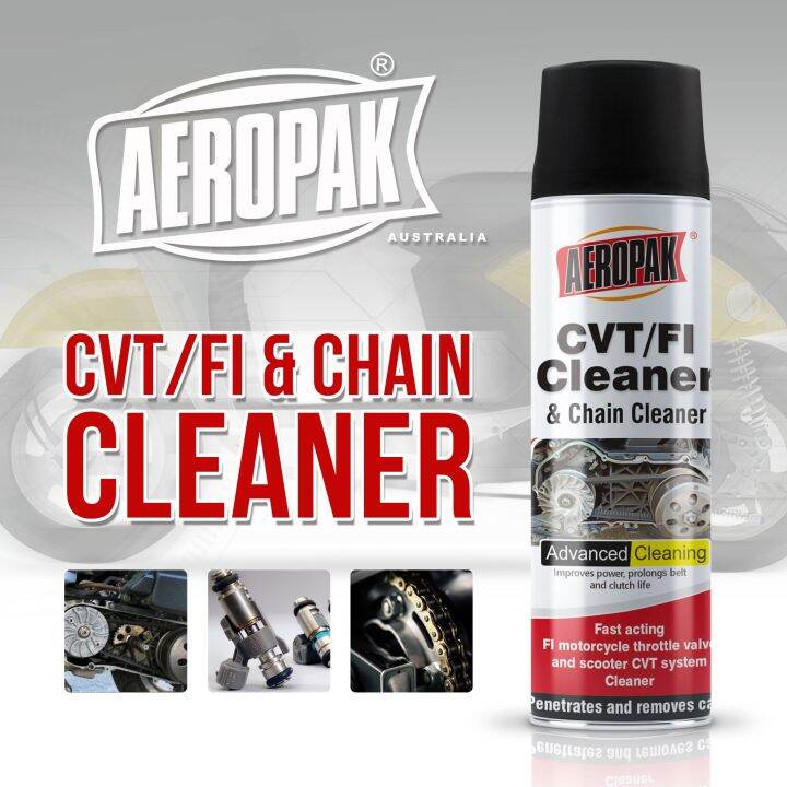 Aeropak CVT/FI Cleaner and Chain Cleaner | Lazada PH