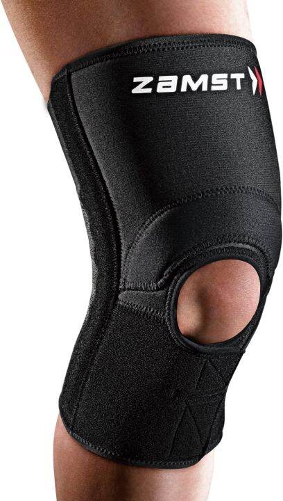 ZAMST ZK-3ปลอกประคองเข่าการสนับสนุนกลางสำหรับซ้ายและขวาเทนนิสวิ่งบาสเกตบอลวอลเลย์บอลฟุตบอลชีวิต ...