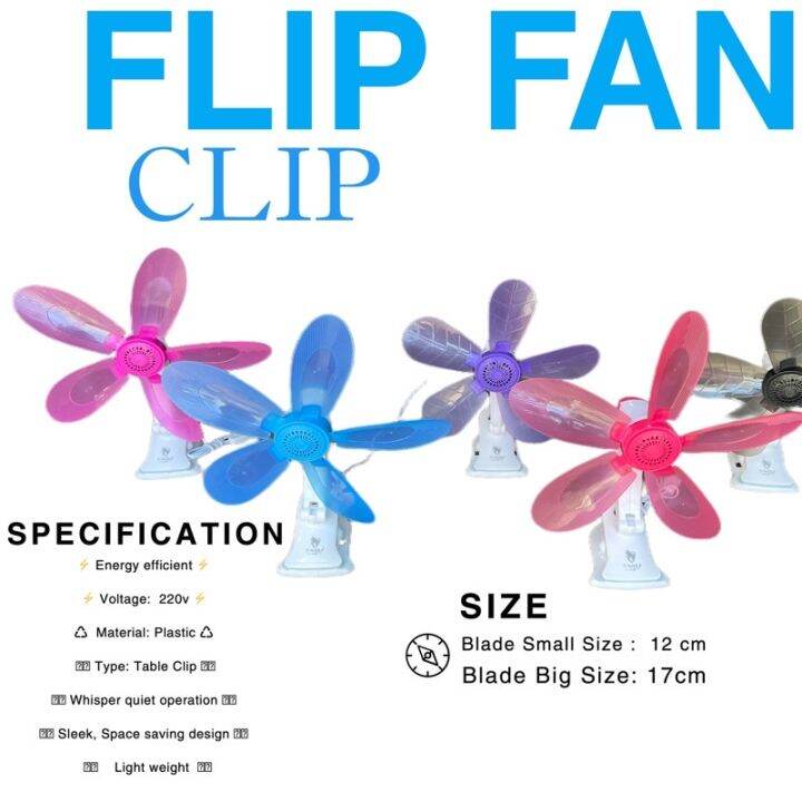 Flip Fan Table / Mini Home Electricfan / Portable Deskfan | Lazada PH