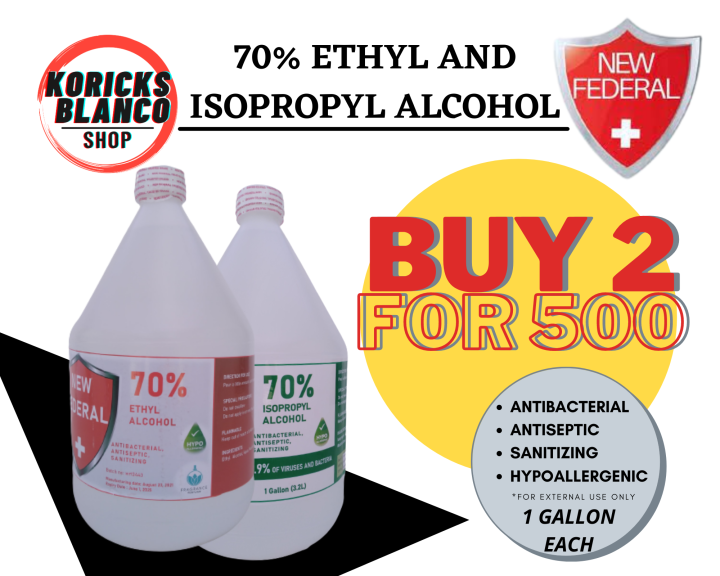 FEDERAL ETHYL AND ISOPROPYL ALCOHOL 70% SOLUTION | ANTISEPTIC ...