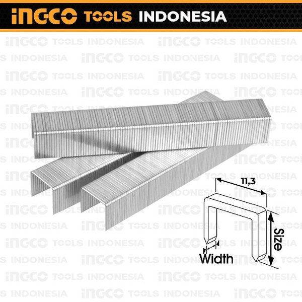 Refill Isi Ulang Staple Gun INGCO STS0210 10 Mm Model U Isi 1000 Pcs ...
