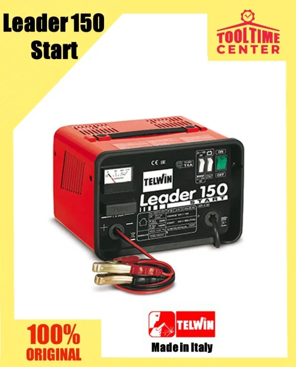 Telwin Leader Starter and Battery Charger (150 & 220) Made in Italy ...