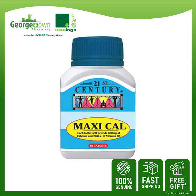 21ST CENTURY MAXI CAL TABLET 60S | Lazada