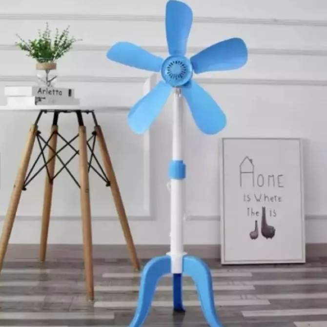Random Colors Foldable Stand Fan 5 Blades/Elise Adjustable Stand Fan ...