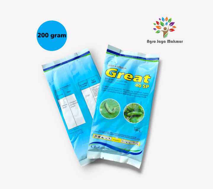INSEKTISIDA GREAT 40SP 200 GRAM RACUN HAMA ULAT RACUN KONTAK LAMBUNG ...
