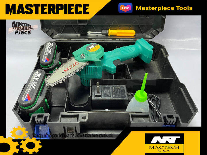 Masterpiece Mactech Cordless Mini Chainsaw 4 Inches | Lazada PH