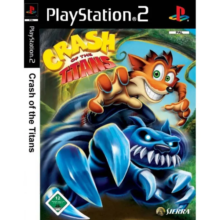 แผ่นเกมส์ crash of the Titans PS2 Playstation 2 คุณภาพสูง ราคาถูก ...