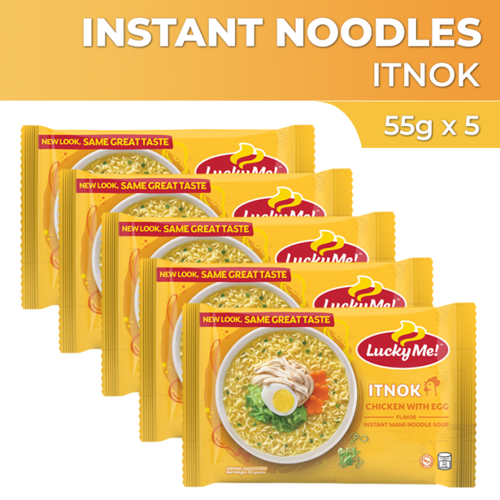 Lucky Me! Instant Noodle Soup Itnok 50g X 5 | Lazada PH