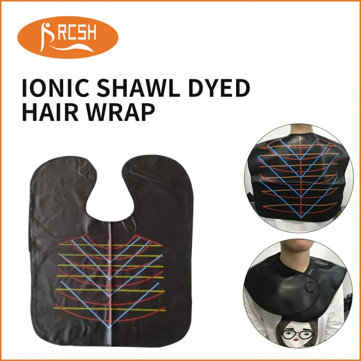 Hair dye shawl Hair care Accessories Haircut perm dyed hair wrap ...