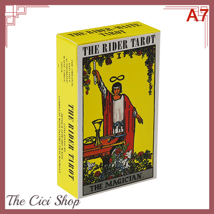 [The Cici Shop] Spanish Tarot Cards Rider Waite Tarot Cards Divination ...