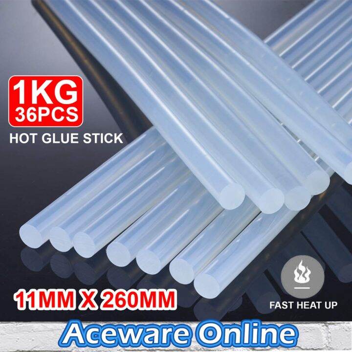 1 KG 11MM X 36PCS Hot Melt Glue Stick Hot Glue Gun Stick Batang Gam ...