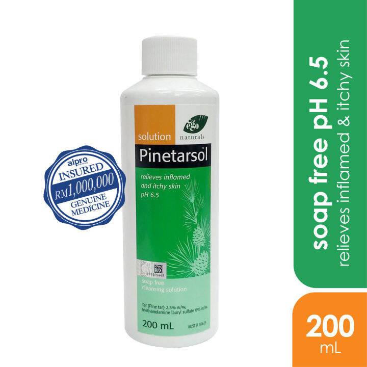 Alpro Pharmacy Ego Pinetarsol Soap Free Cleansing Formula Solution ...