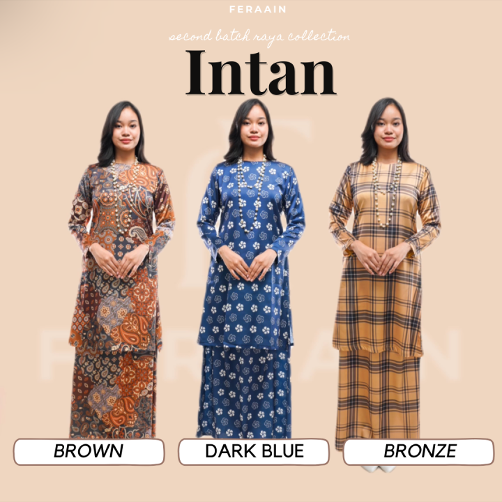 BAJU KURUNG MODERN SLIT INTAN ( TERBELAH ) - terbelah slit tepi modern ...