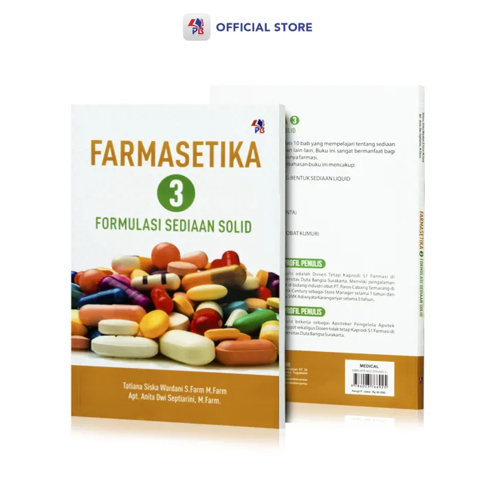 Buku Farmasetika 3 / Buku Farmasi Semester 3 Pustaka Baru | Lazada Indonesia