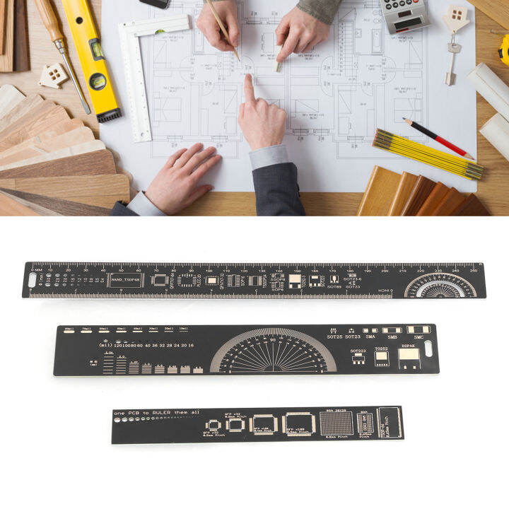 PCB Scale Ruler 3 Sizes PCB Engineering Ruler Scratch Free for ...