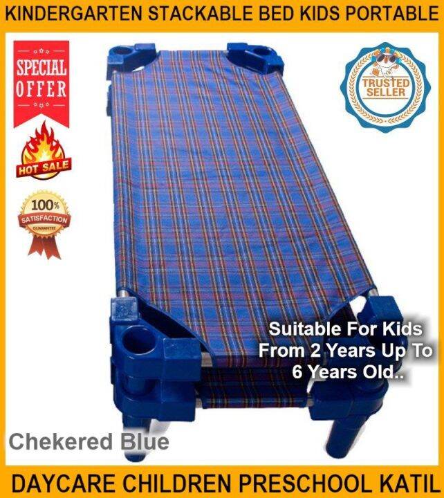 Kindergarten Stackable Bed Kids PORTABLE Daycare Bed Children Preschool ...