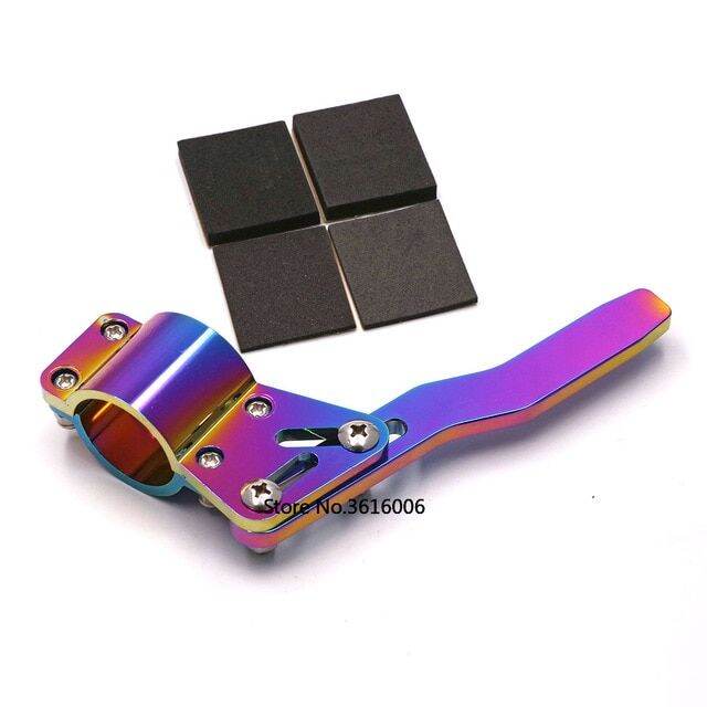 Neo chrome Type Aluminium Car Turn Signal Lever Extender Steering Wheel ...