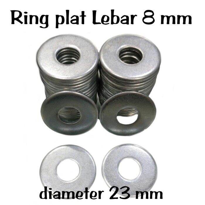 Ring Plat 8 mm Lebar Galvanis | Lazada Indonesia