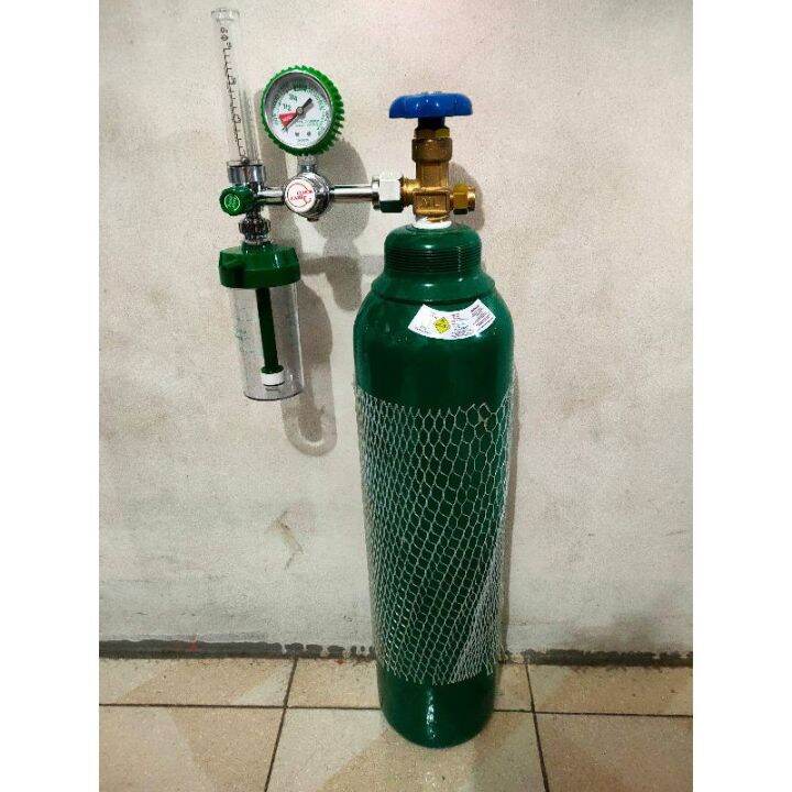 Oxygen tank 10lbs with regulator setKJH | Lazada PH