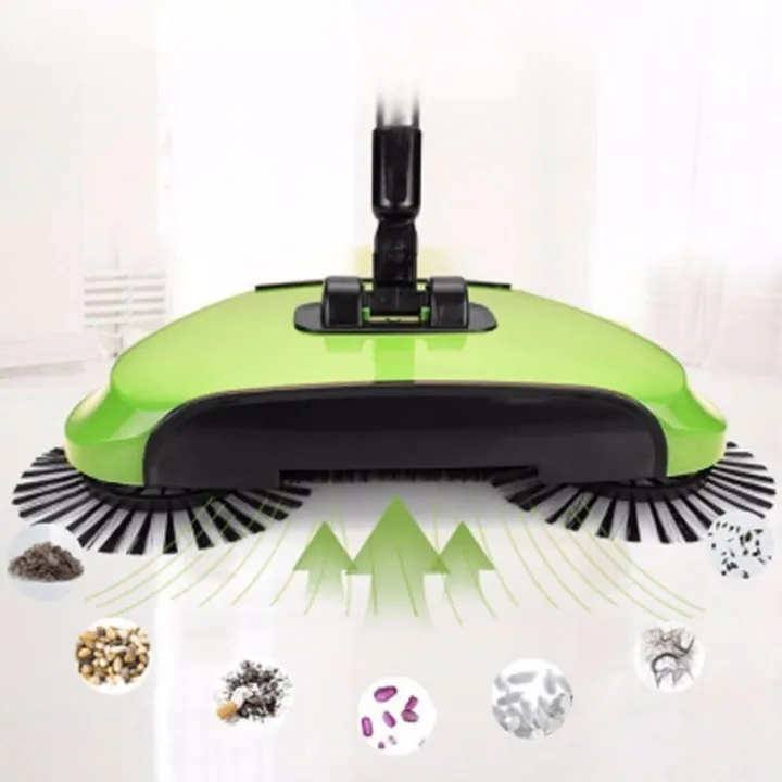 Wonder Sweeper Spin Broom and Dust Pan All in One ΘMrptgOSΘ | Lazada PH