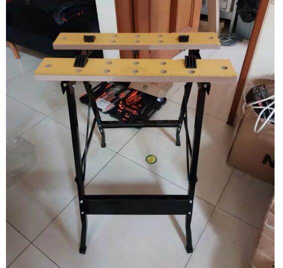 BESTTOOLS Work Bench Meja Kerja Tukang Kayu Portable Folding Workbench ...