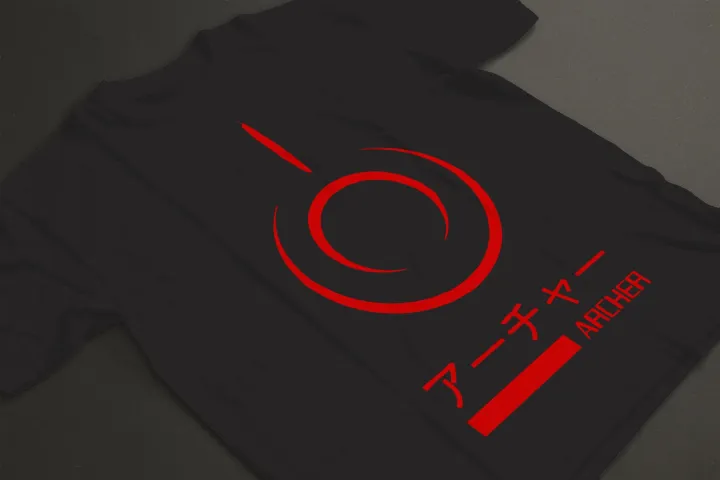 FATE/STAY NIGHT ANIME RIN TOHSAKA COMMAND SPELL CUSTOMIZED SHIRT ...