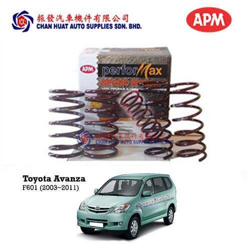 Toyota Avanza F601 2003~11 APM Performax Sport Lowered Coil Springs ...