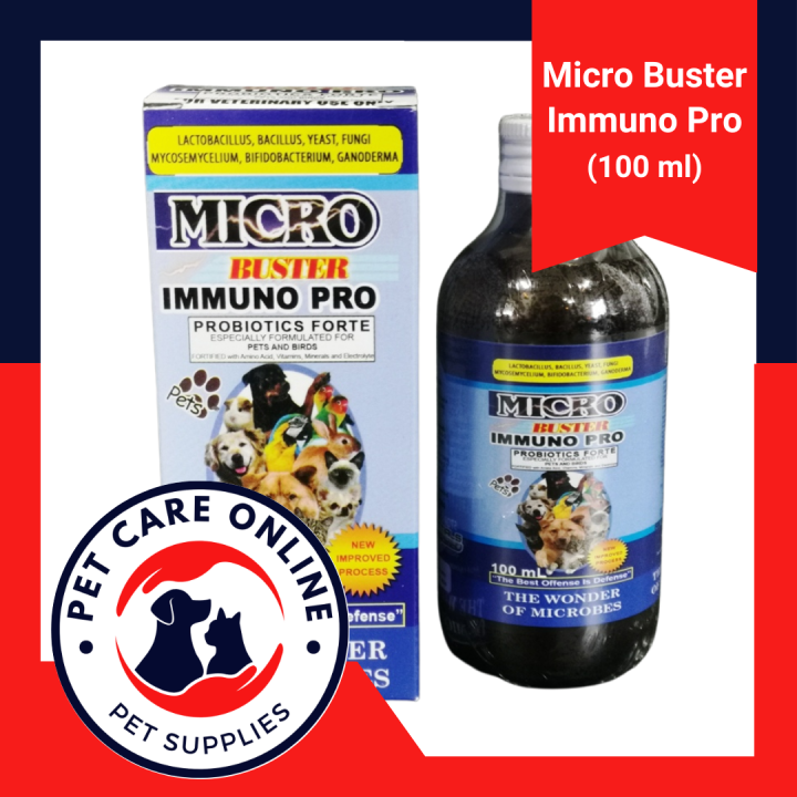 MICRO BUSTER IMMUNO PRO Probiotics 100ml | Lazada PH